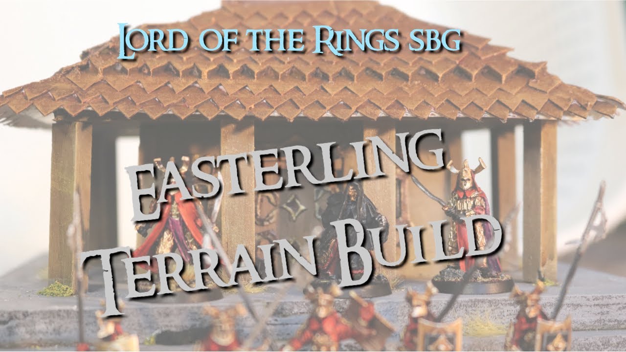 How to Build an Easterling Temple - Middle Eastern Terrain for Lord of ...