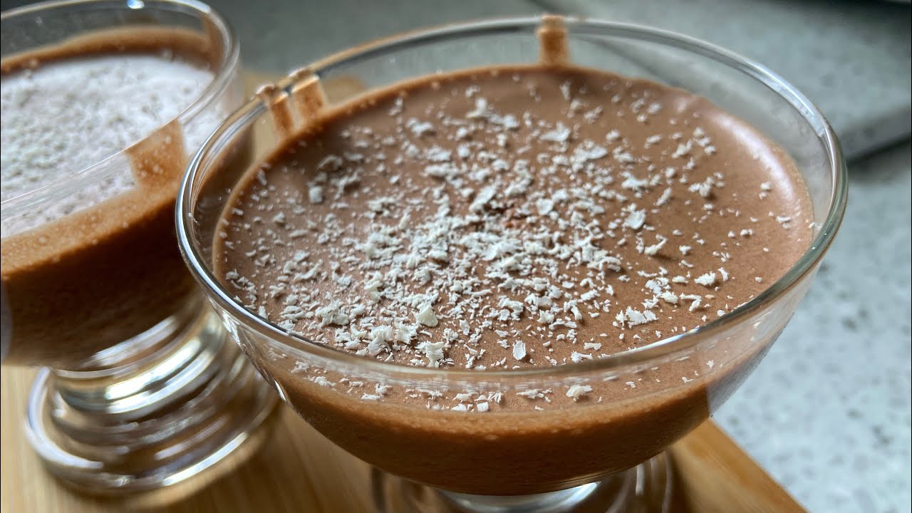 Mousse de cacau - YouTube