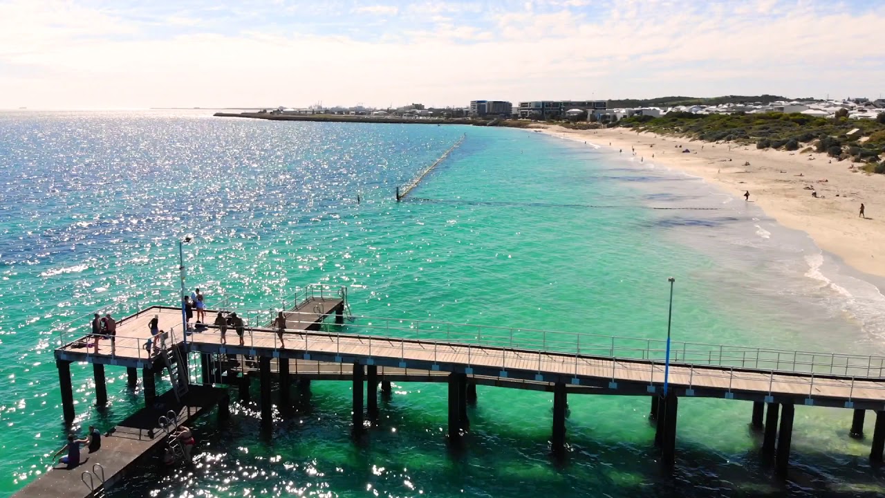 The Coogee Jetty is the perfect backdrop for the eco shark barrier ...