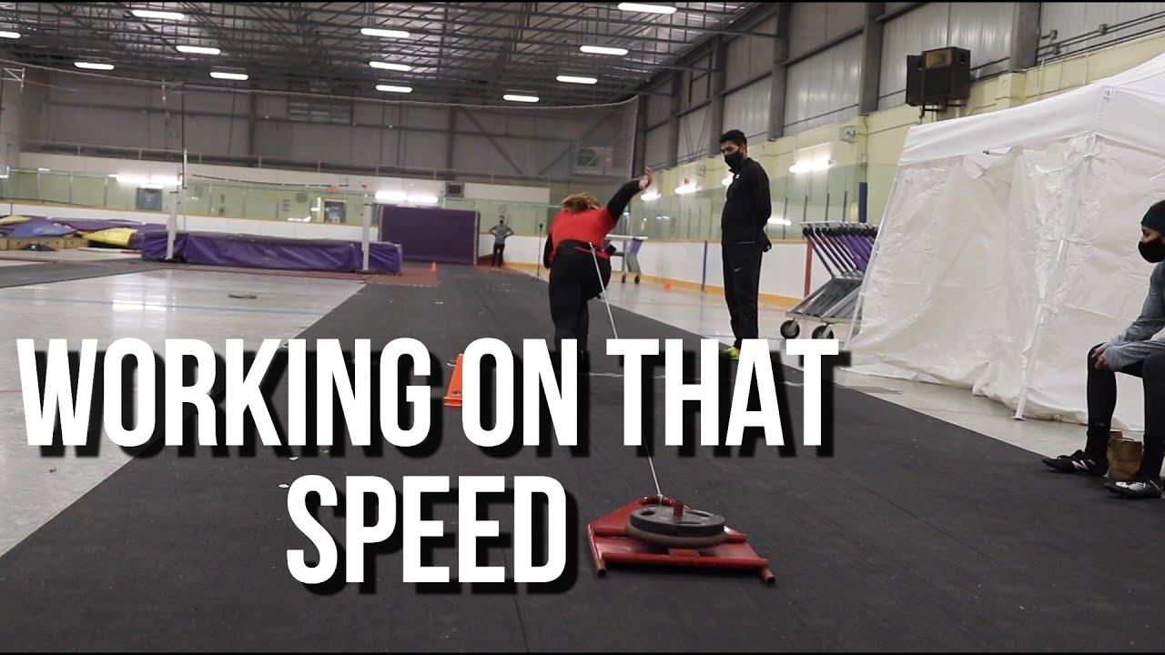 Sled Pulls For Speed | Running Workout - YouTube