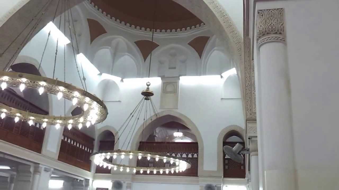 Decoration displaying the direction to Baitul Muqaddas in Masjid ...