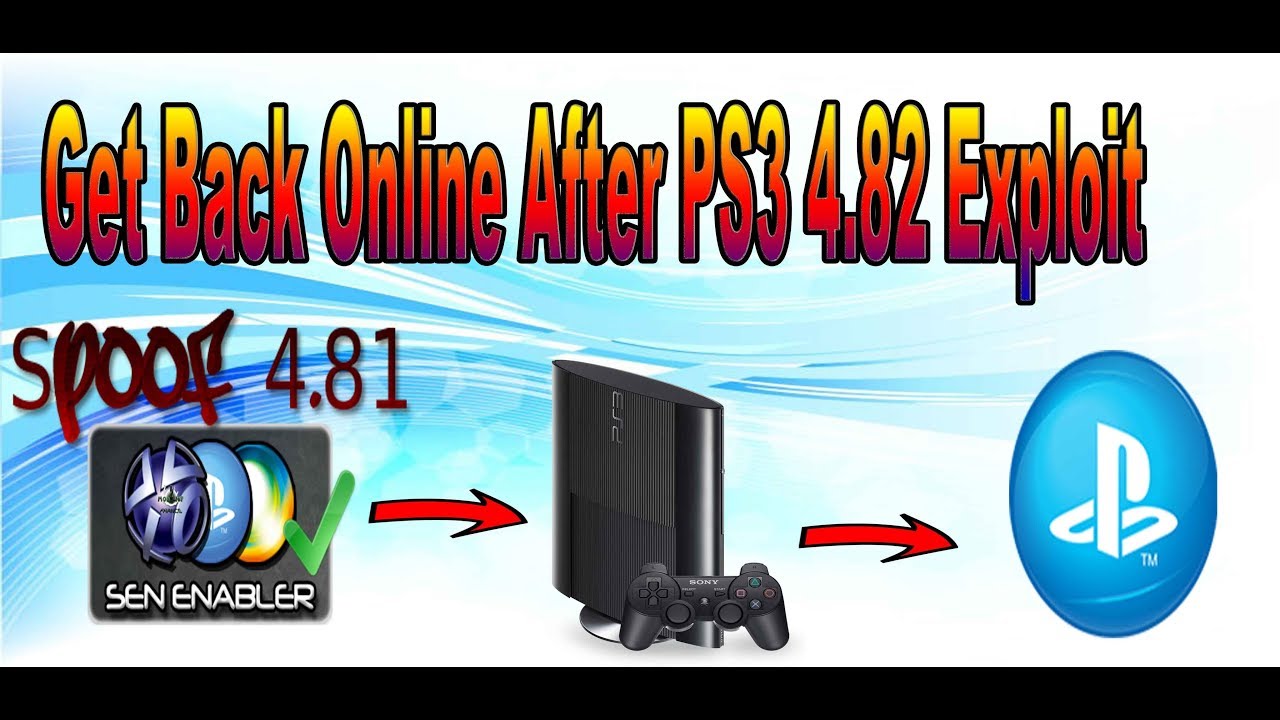 How Get Back Online After PS3 4.82 Exploit Jailbreak - YouTube