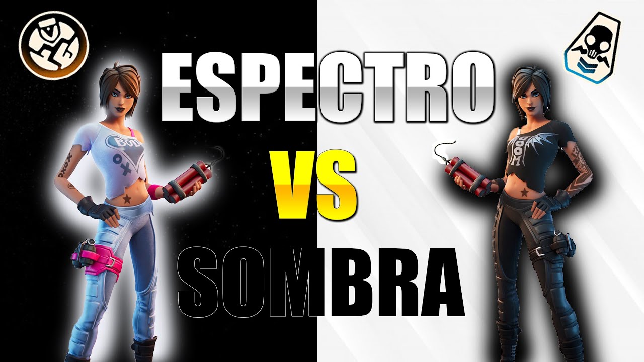 ESPECTRO vs SOMBRA en Fortnite! Quien Ganara? - YouTube