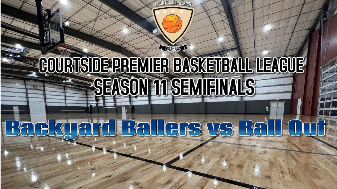 Backyard Ballers vs Ball Out | D2 Semifinals | Courtside Premier ...
