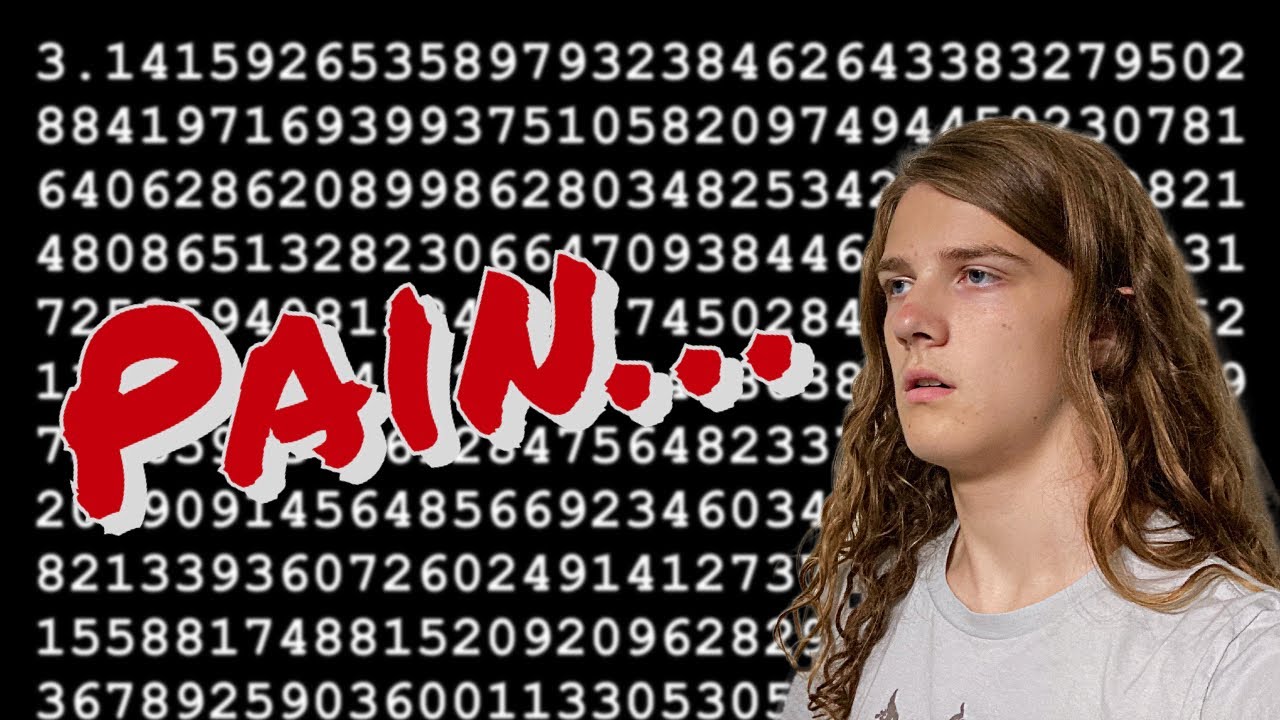 Reading The First 10,000 Digits Of Pi - YouTube