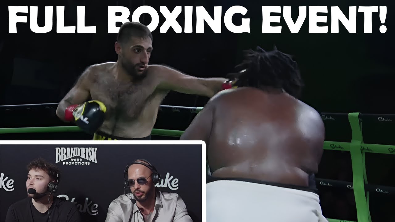 Adin Ross Full Boxing Event Stream | BrandRisk Promotions - YouTube