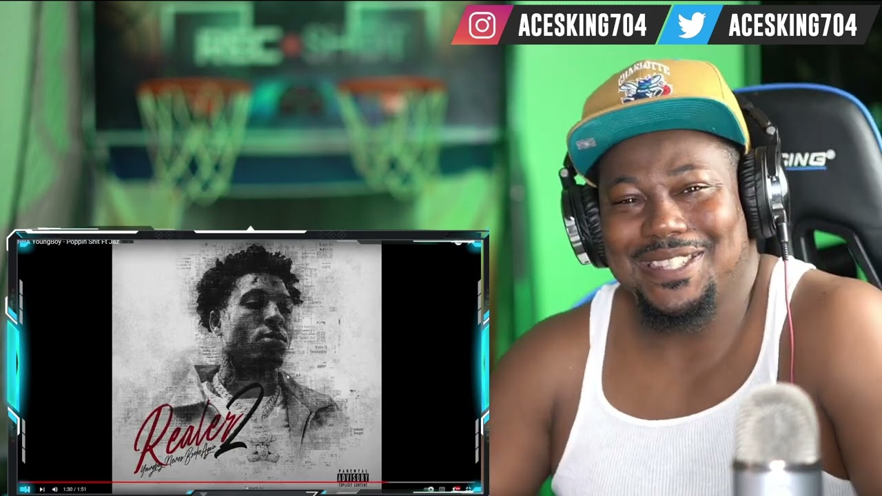 NBA YoungBoy -( Poppin Shit ) Ft Jaz *REACTION!!!* - YouTube