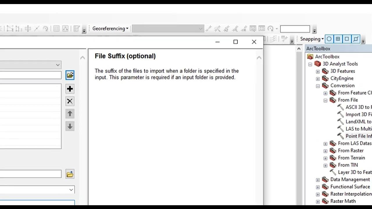 Point File Information Tool | Conversion toolset | From File | 3D ...