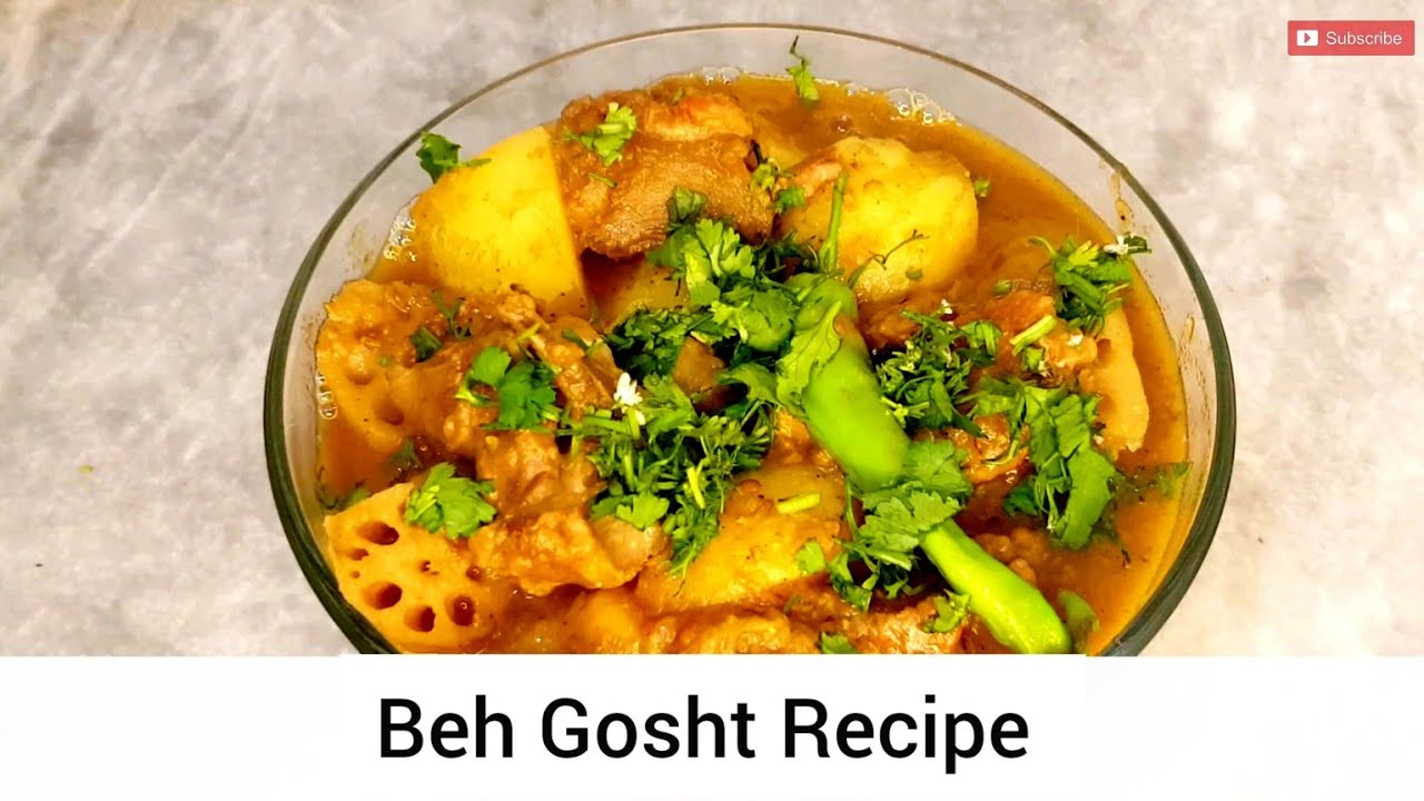 Beh Gosht ki Recipe | آلو گوشت Mutton Curry Recipe By Food Funkaar ...