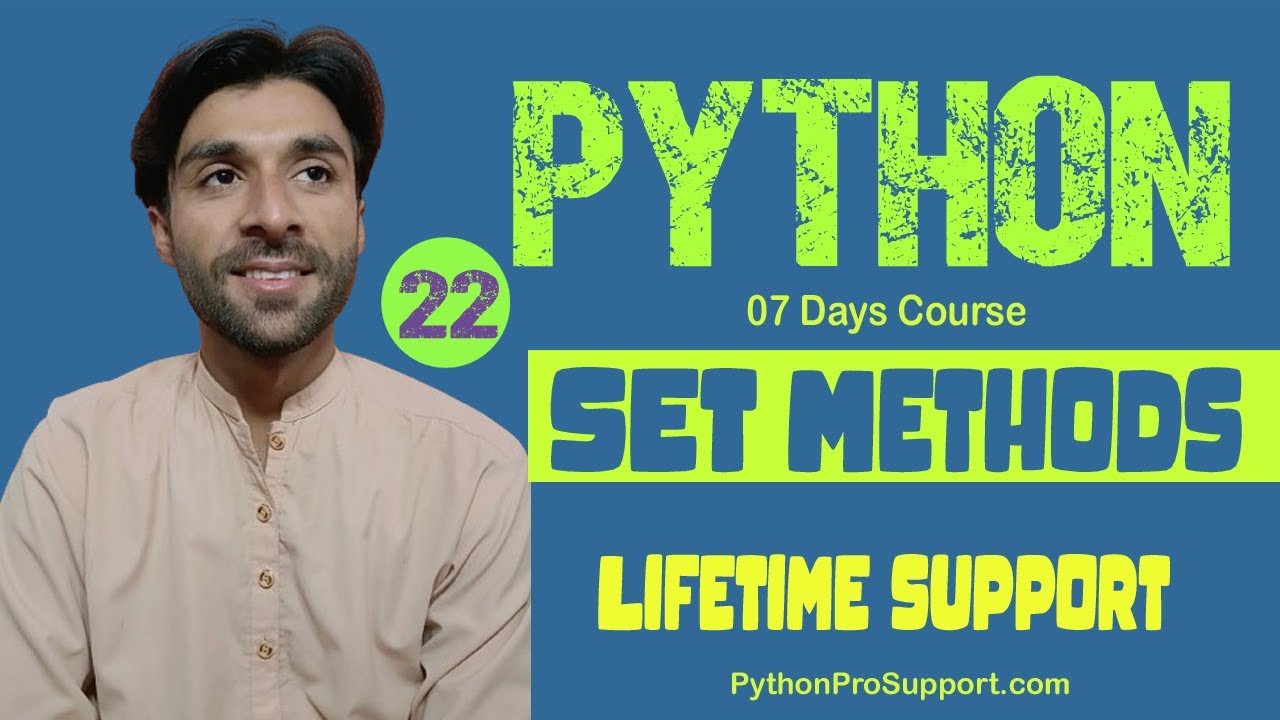22 SET Methods with Code Examples | Full Code Explanation # ...