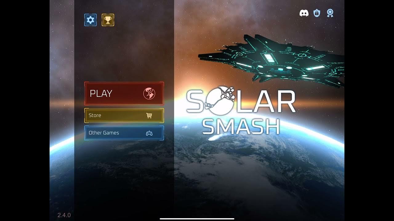 Playing solar smash part 2 - YouTube