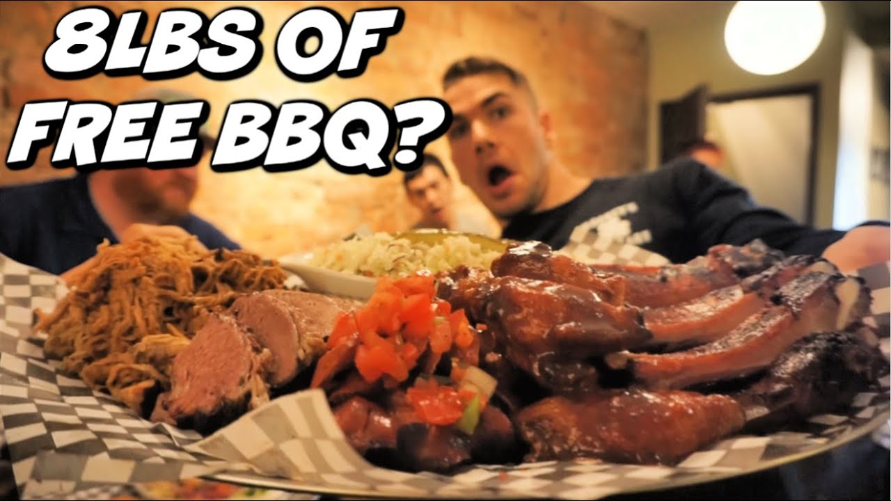MASSIVE 8LB BBQ FOOD CHALLENGE IN TORONTO | Free Food in Toronto? | Man ...