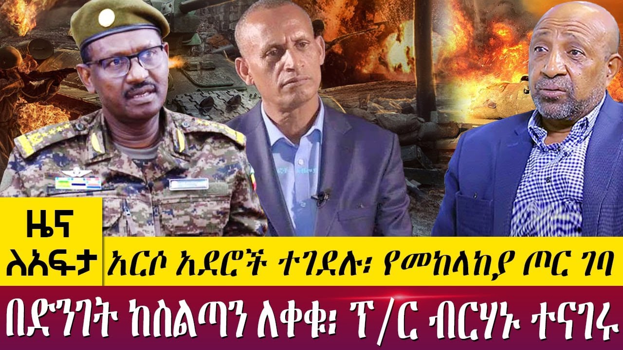 አርሶ አደሮች ተገደሉ፡ የመከላከያ ጦር ገባበድንገት ከስልጣን ለቀቁ፡ ፕ/ር ብርሃኑ ተናገሩ - Zena Leafta ...