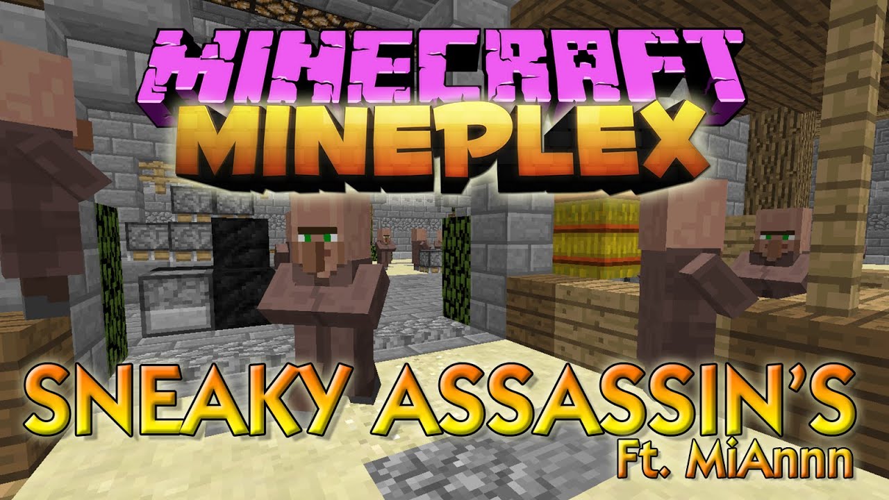 Sneaky Assassin's: Minijuego nuevo de Mineplex - YouTube