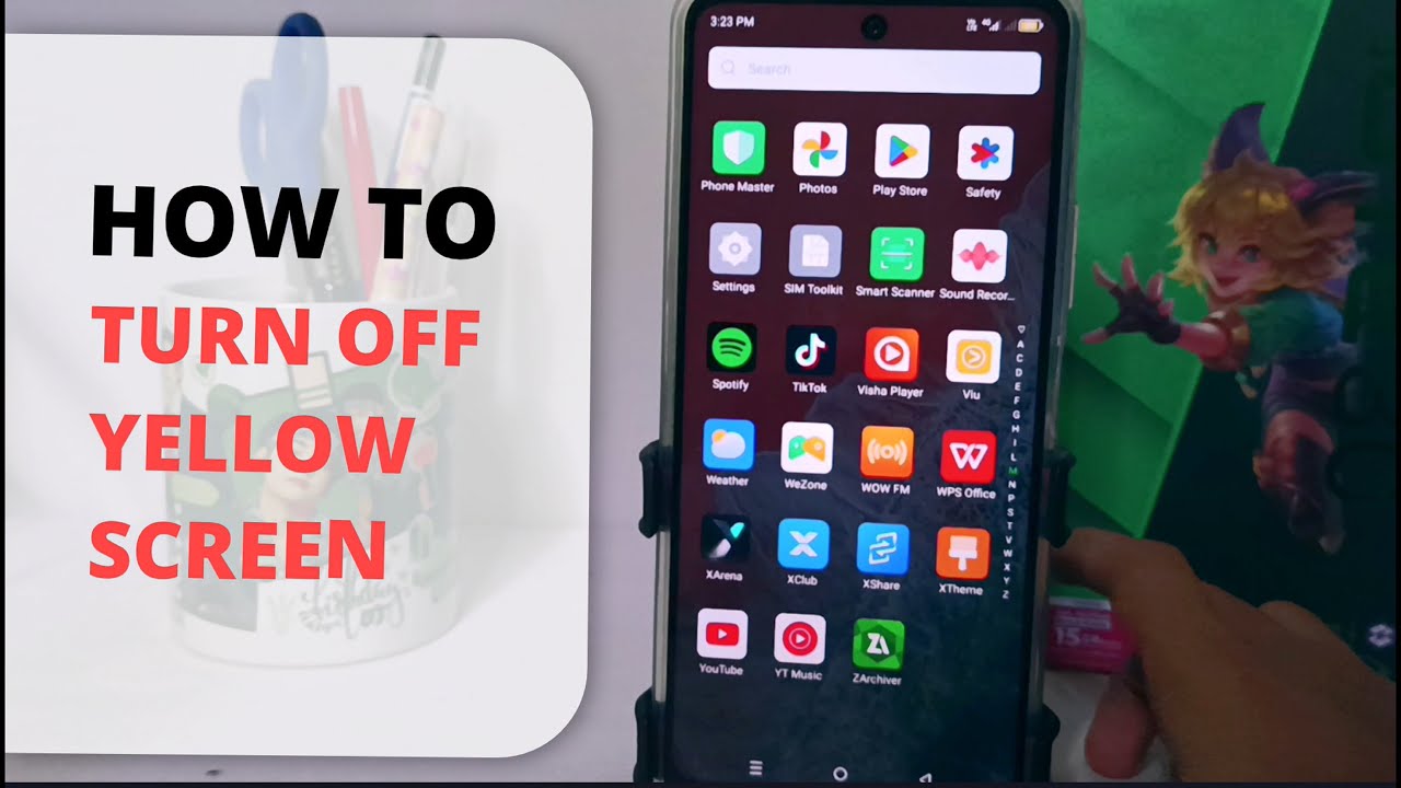 How To Fix/Turn Off Yellow Screen In Infinix Note 30 NFC/Note 30 Pro ...