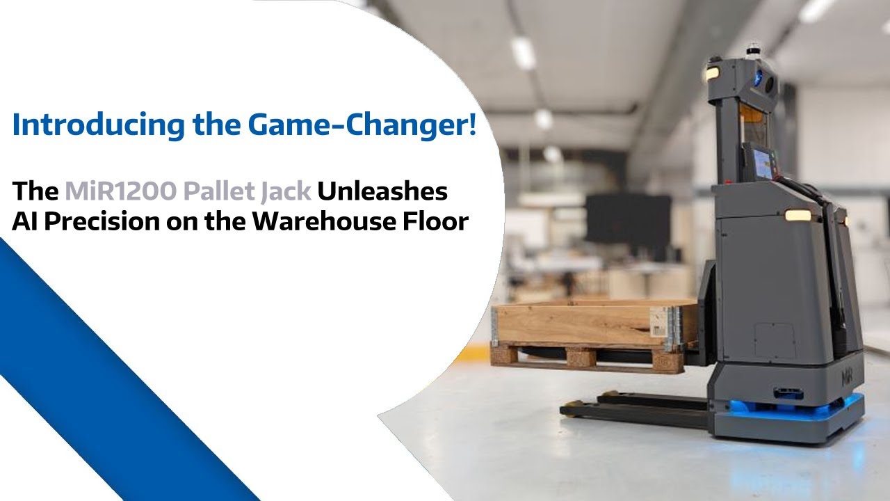 MiR1200 Pallet Jack - Robot Philosophy - YouTube