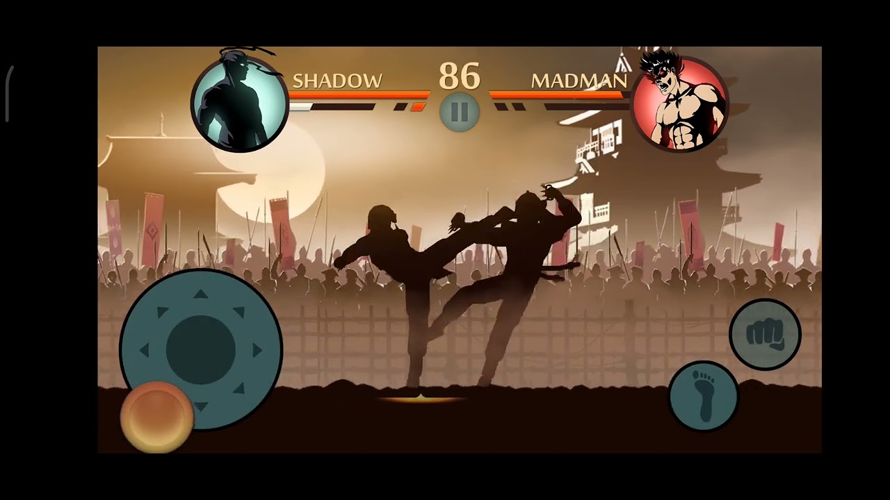 Shadow vs madman fight || Hero reborn level 6 stage tournament ...