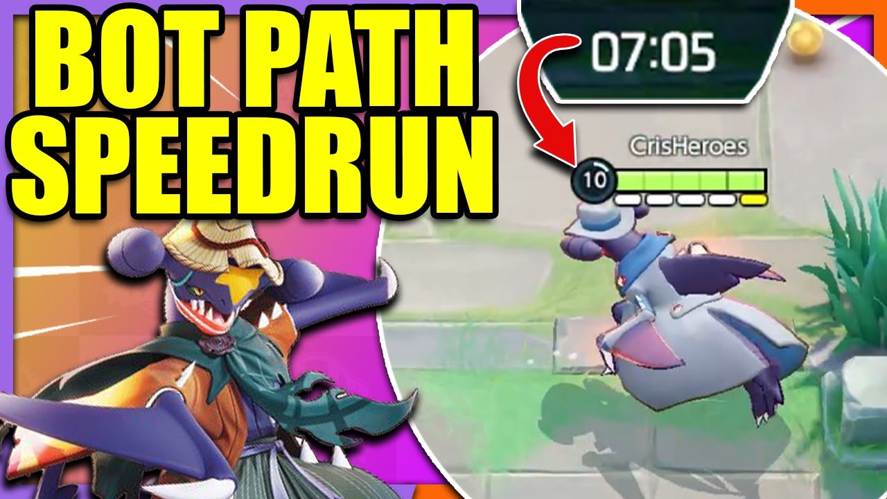 Enemy Bot Path got ZERO WILD POKEMON for First 3 MINUTES | Pokemon ...