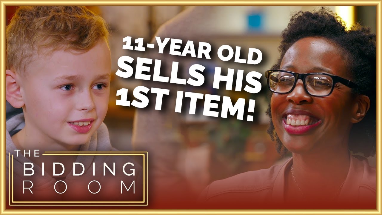 An 11-Year-Old Antiques Dealer Enters The Bidding Room | The Bidding ...