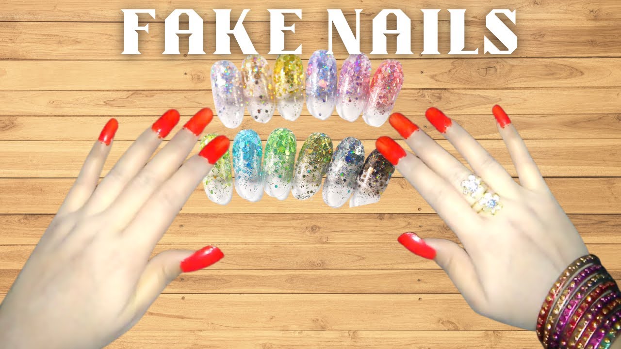 How to : Apply Fake Nails Like A Pro | Quick and Easy tips - YouTube