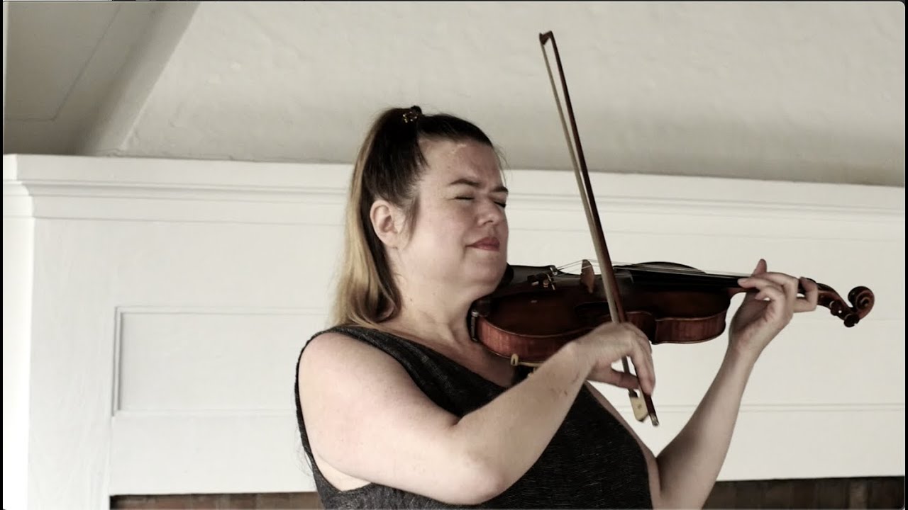Lara St. John Performs "whitewashed" for solo violin - YouTube