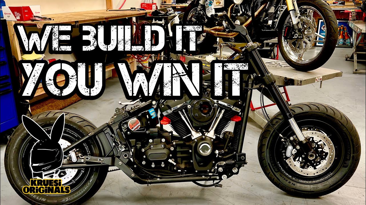 WIN A CUSTOM HARLEY DAVIDSON M8 SOFTAIL BUILT BY KRUESI ORIGINALS. (P1 ...
