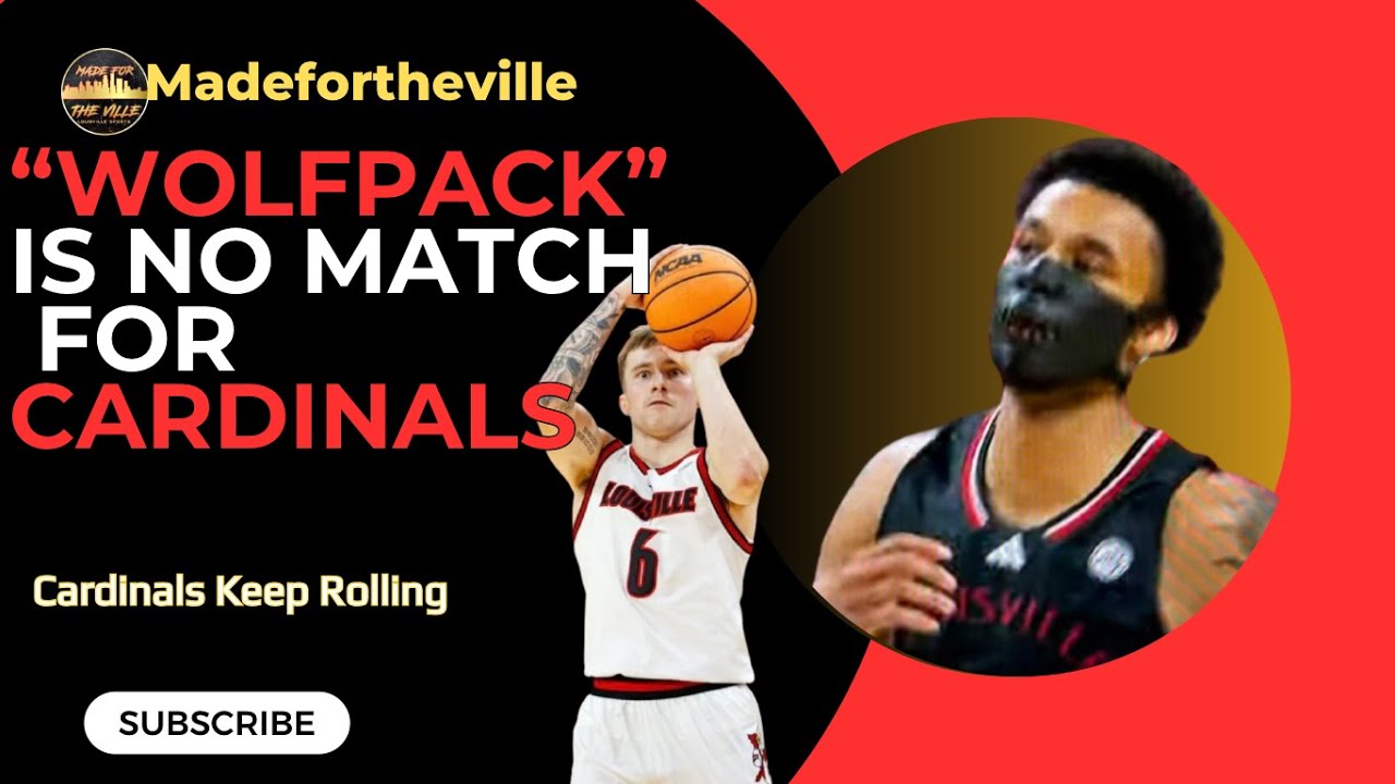 Chucky Hepburn Returns And Louisville Impresses With Win Over NC tate - YouTube