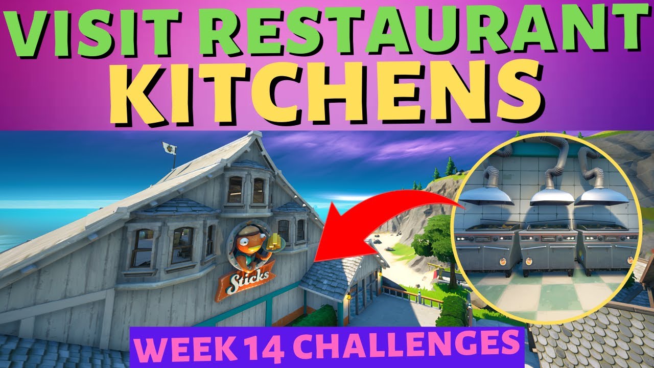 Visit Different Restaurant Kitchens in Fortnite! 🍳 (All Restaurant ...