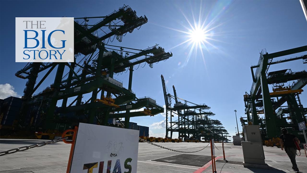Tuas Port officially opens; PM Lee says it will be critical engine ...