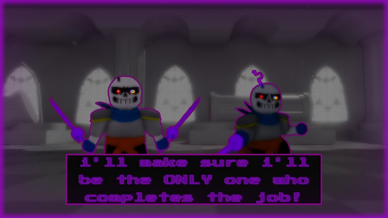 Dusttrust (Chara Update) Undertale: Judgement Day Roblox (No food ...