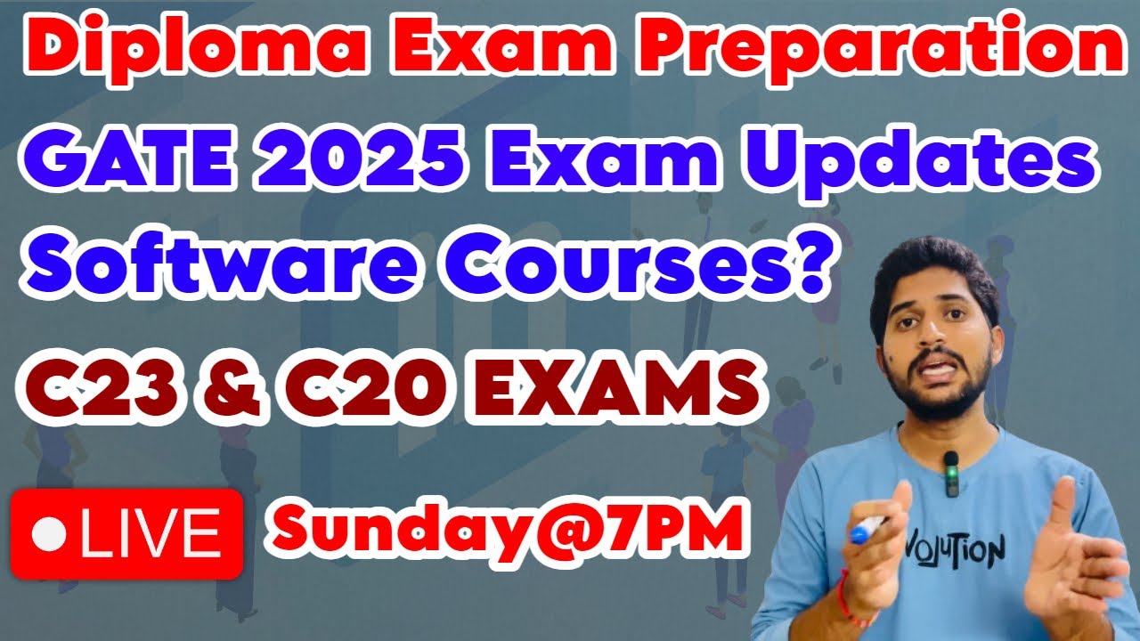 Diploma Exams Oct/Nov 2024 | C23 & C20 Exams 2024 | Live with Students ...