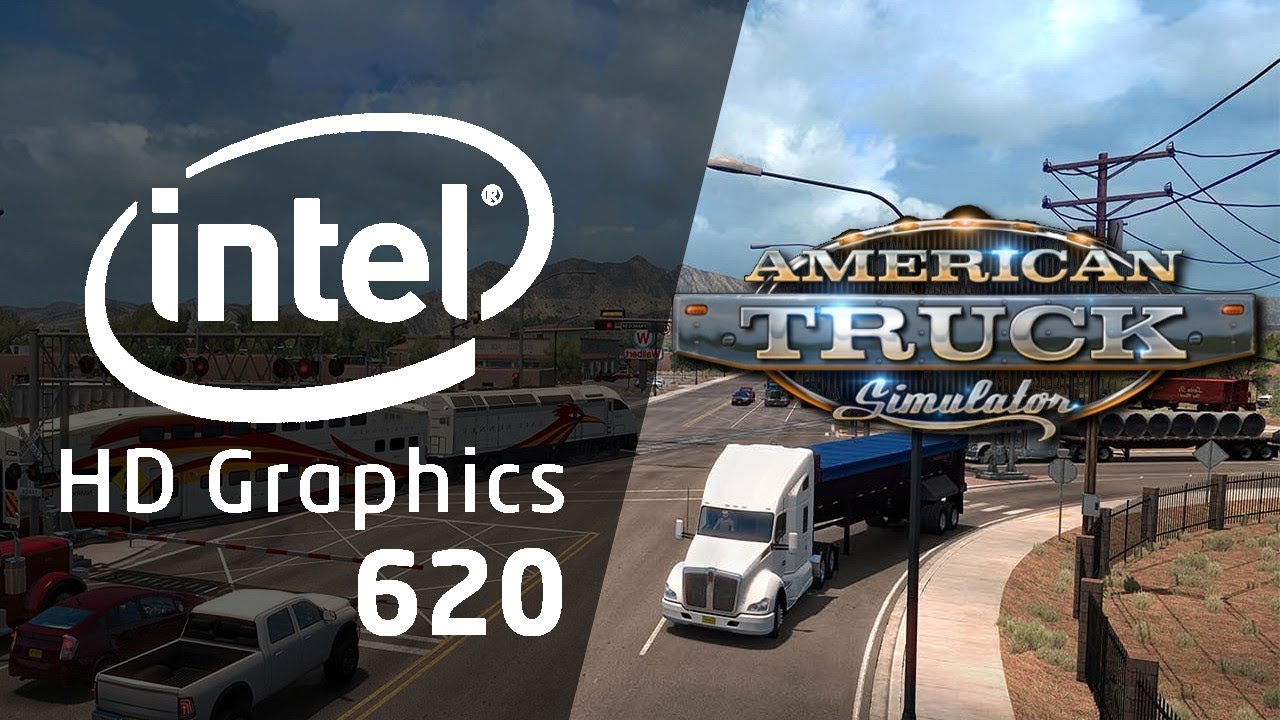 Intel HD Graphics 620 l Gameplay l American Truck Simulator - YouTube