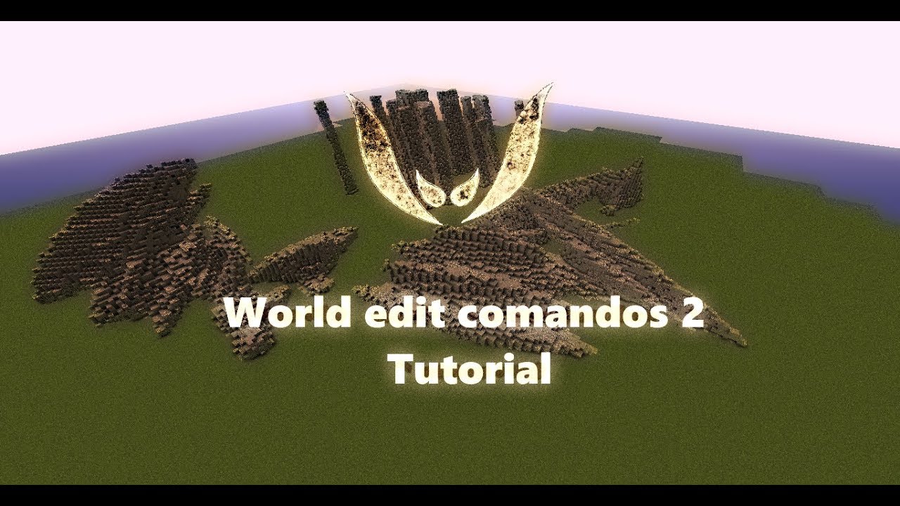 Tutorial Comandos extras world edit 3 ( Minecraft ) - YouTube