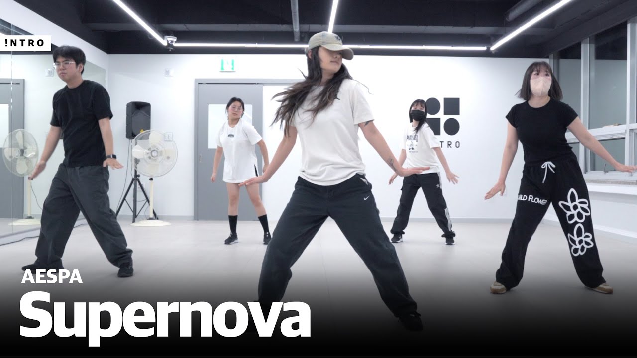 Supernova - Aespa(에스파) | KPOP DANCE CLASS | INTRO Dance Studio | 운암점 - YouTube
