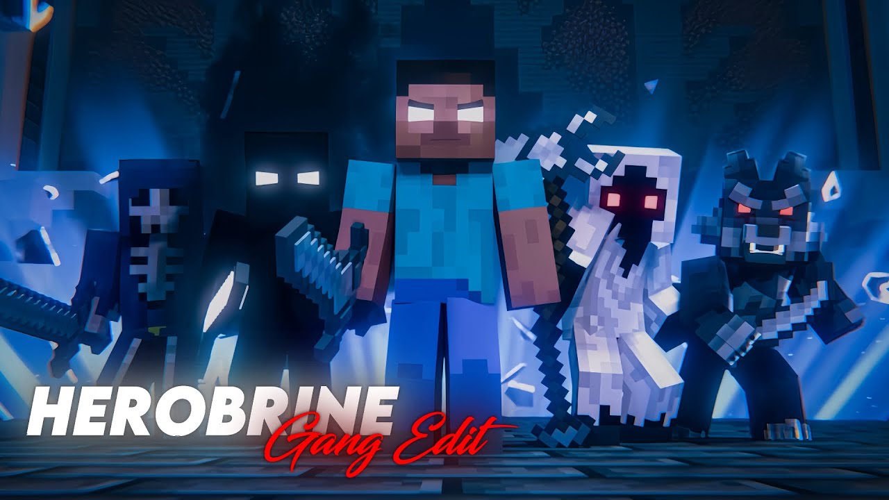 HEROBRINE GANG | CATACLYSMIC EDIT 😈 - YouTube