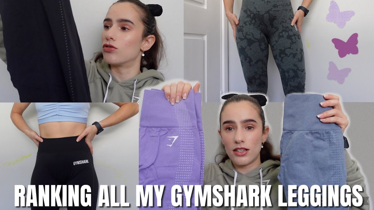 RANKING ALL MY GYMSHARK LEGGINGS + TRY ON - YouTube