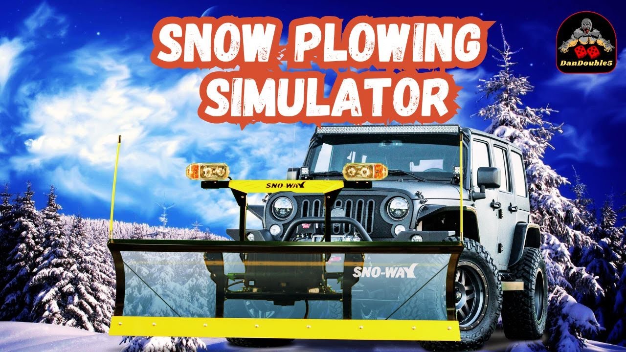 SNOW PLOWING SIMULATOR 👍#KEYMAILER #PROLOGUE - YouTube