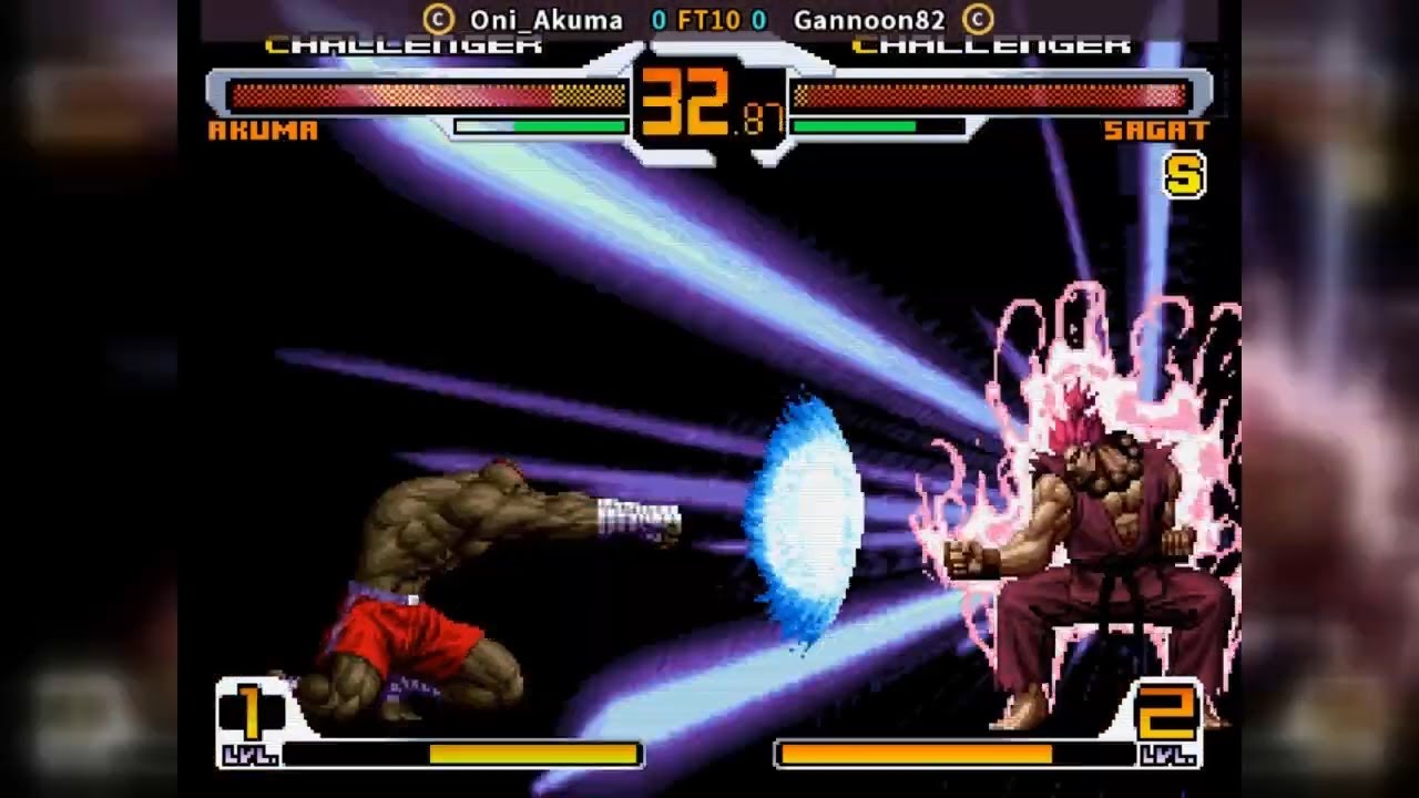 Fightcade 👊 Snk Vs Capcom Chaos Super Plus 👊🏾 Oni_Akuma 🇵🇰 Vs Gannoon82 ...
