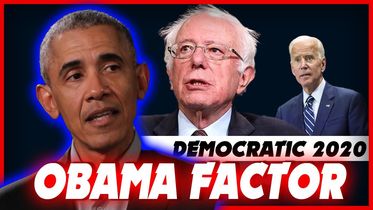 The OBAMA FACTOR HAS BEEN REVEALED (IN THE DEMOCRATIC PRIMARIES 2020 ...