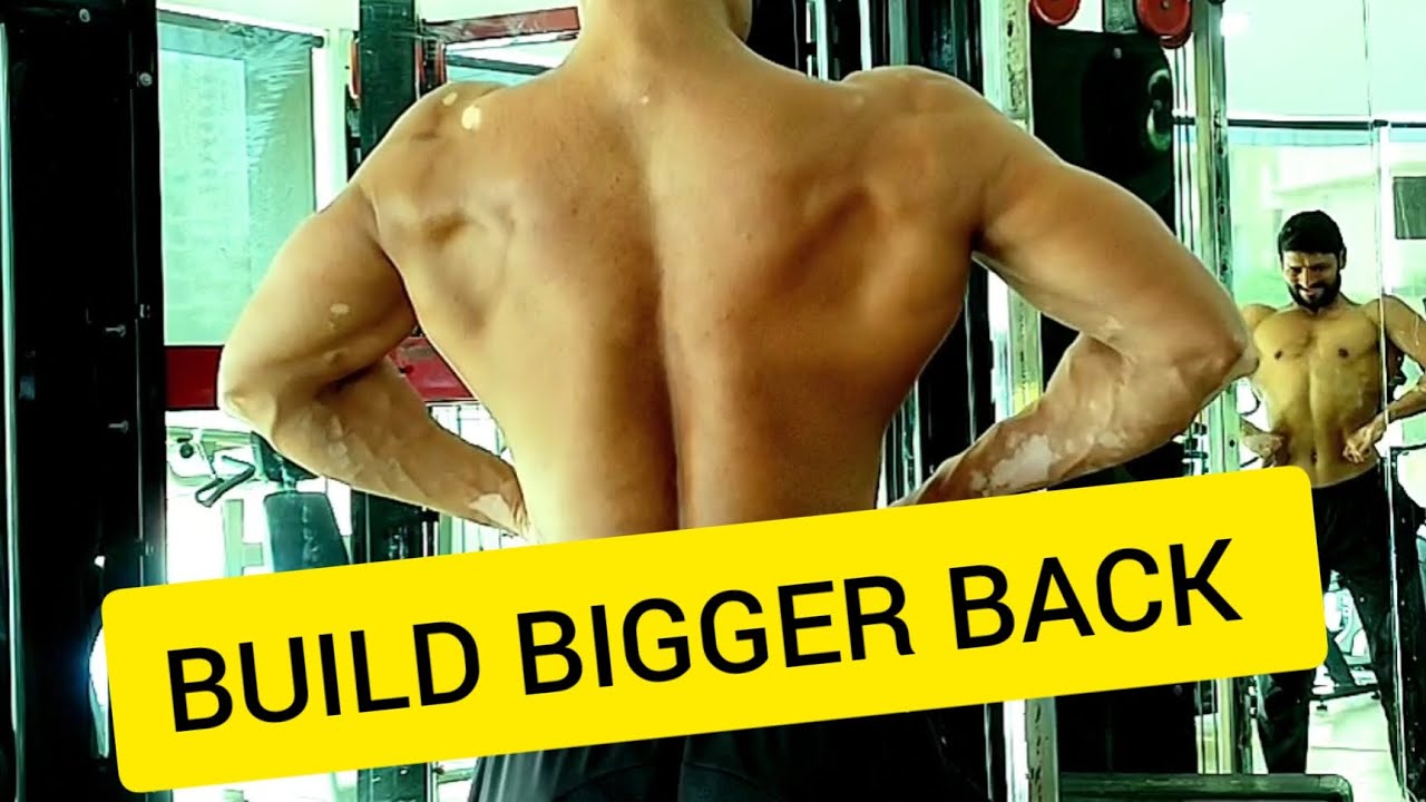 BUILD BIGGER BACK (DO THIS EXERCISE) - YouTube