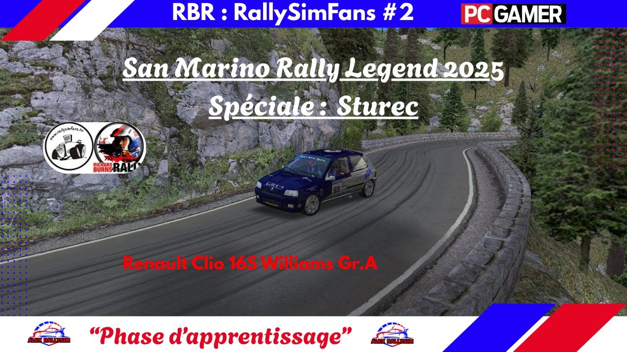 🇫🇷 RBR : RallySimFans #2 : San Marino Rally Legend 2025 / Sturec / PC🇫🇷 ...