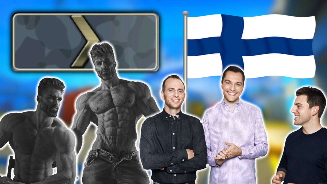 2 GigaChads and 3 Finnish play Nuke - YouTube