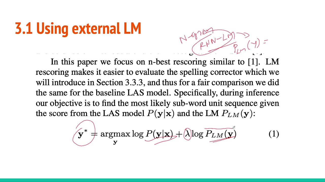 Spelling correction model for end to end speech recognition - YouTube