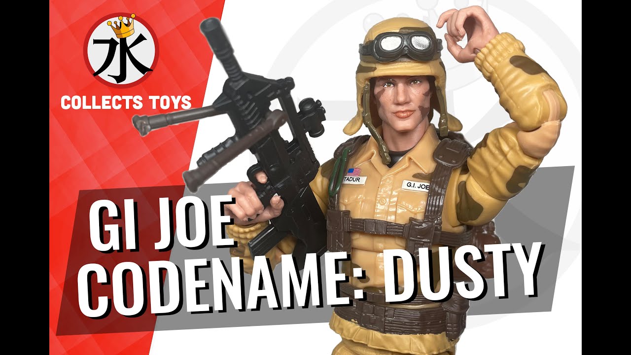 HASBRO GI Joe Classified Series: Dusty - History, Unboxing and Review ...