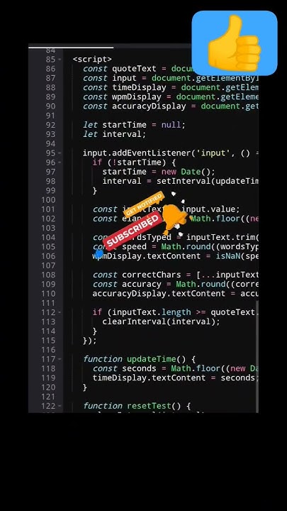 Typing Speed Test | html+css+js | #coding #webdevelopment #programming ...