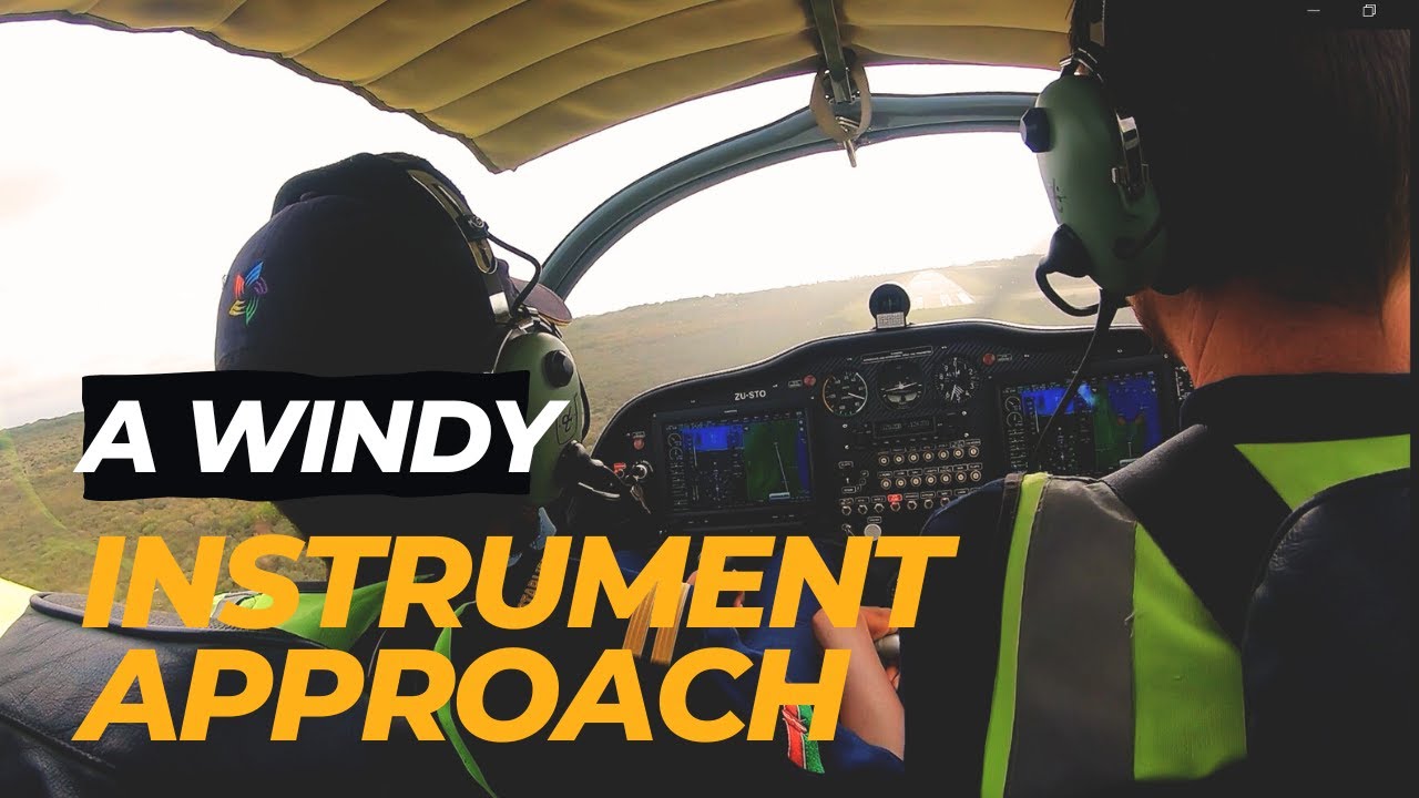 PILOT TRAINING 🛫: INSTRUMENT APPROACH for RWY 10 - YouTube