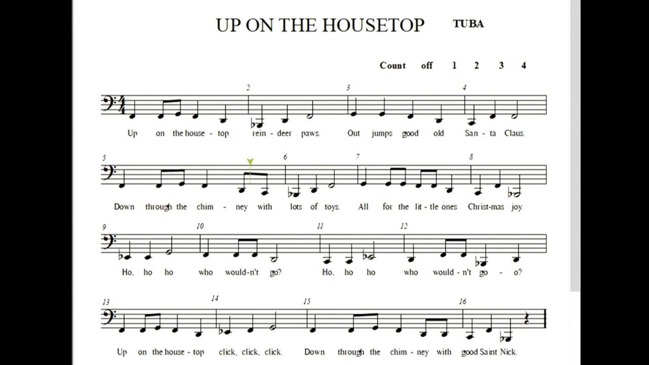 Up On the Housetop Tuba - YouTube