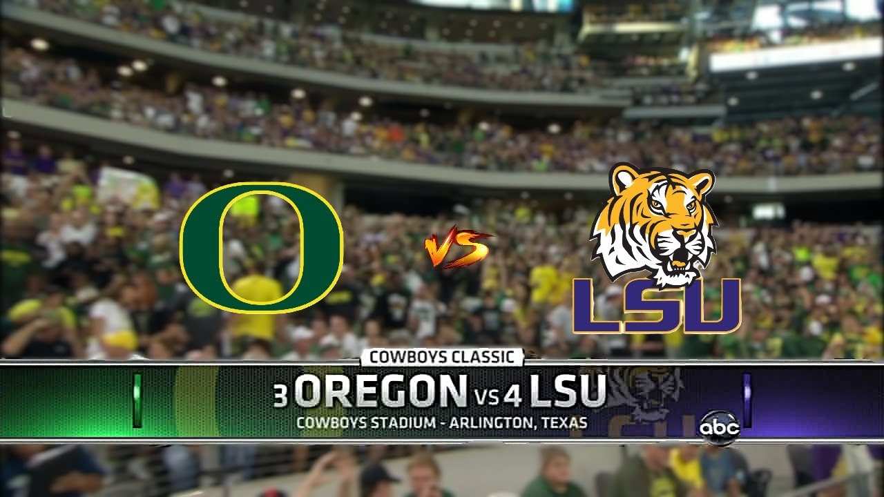 2011 Oregon vs LSU (CFB) - YouTube