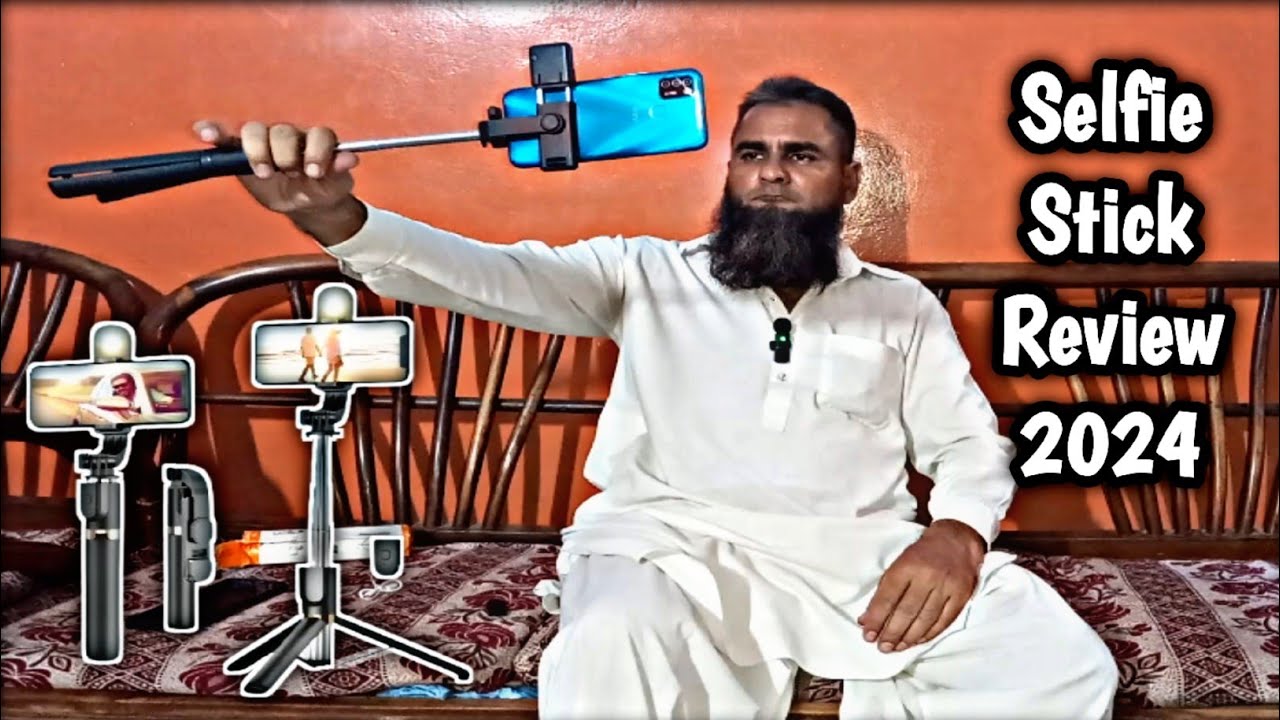 Selfie Stick Review 2024||Selfie Stick AMJ Prime Unboxing & Review ...