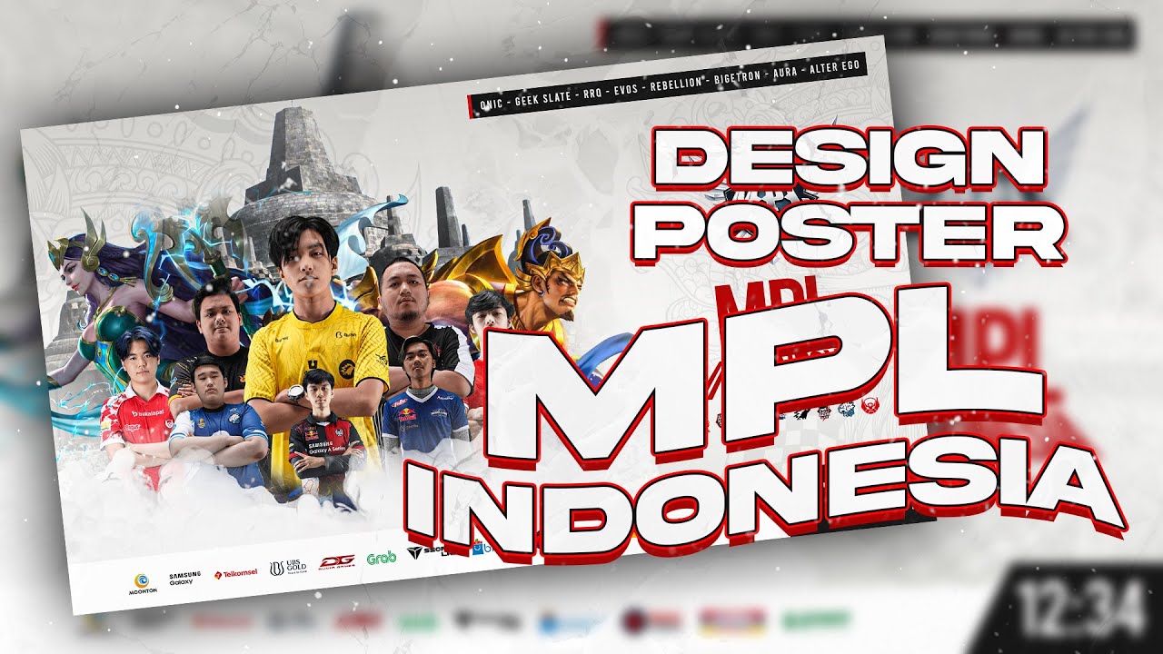 MPL ID "DESIGN POSTER MOBILE LEGENDS PROFESIONAL LEAGUE" S11 - YouTube